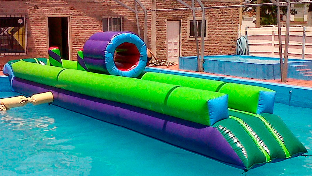 Inflable Camino Con Cilindro - Juegos Inflables Spadalandia - Inflables ...