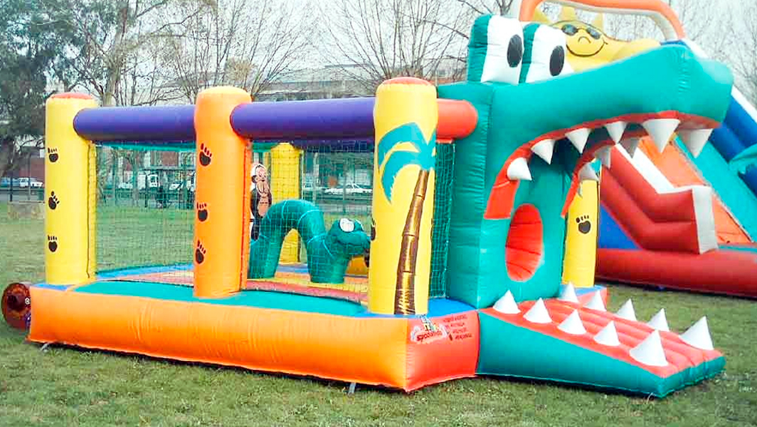 Inflable Cocodrilo - Juegos Inflables Spadalandia - Inflables de agua y ...